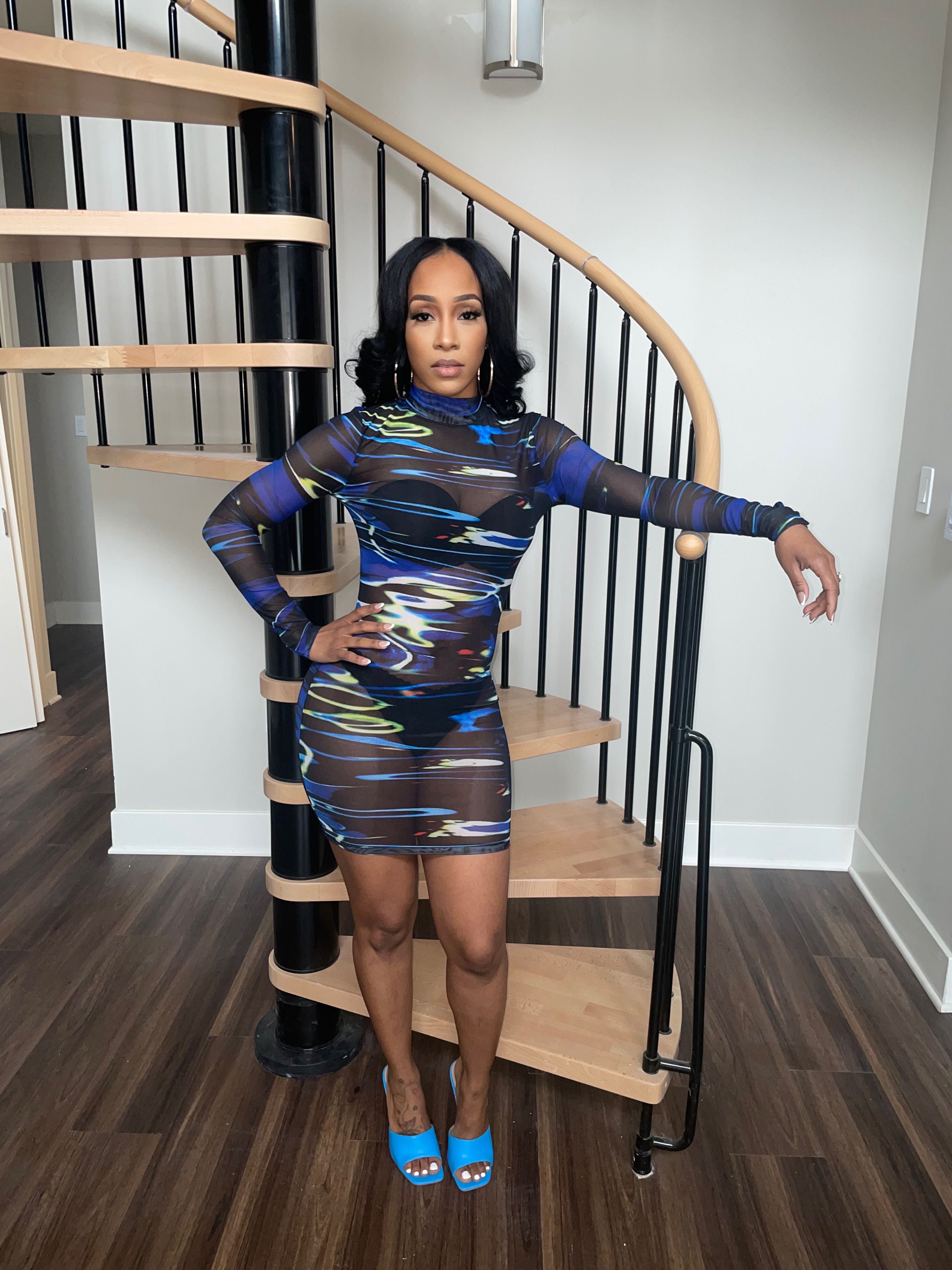 Blue Lagoon Dress – tmariecouture